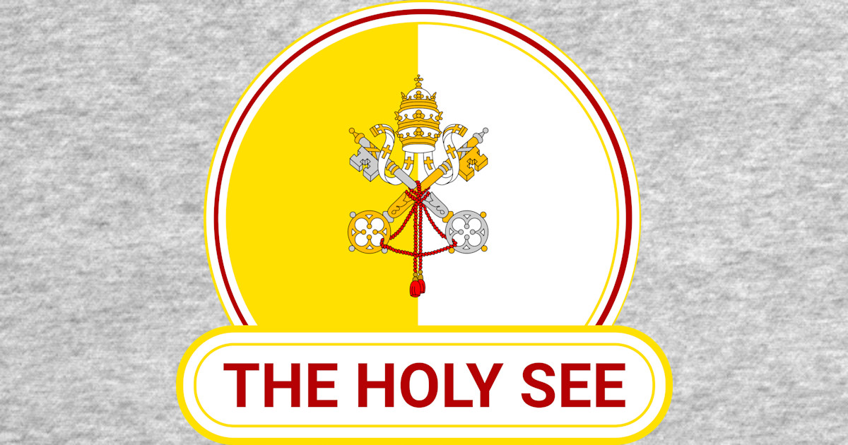 Vatican City - The Holy See Country Badge - The Holy See Flag - Vatican ...
