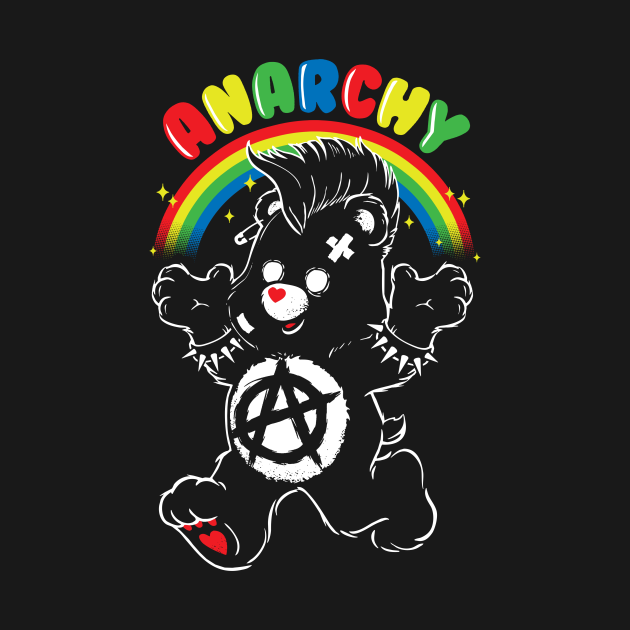 Anarchy Bear - Anarchy - T-Shirt | TeePublic