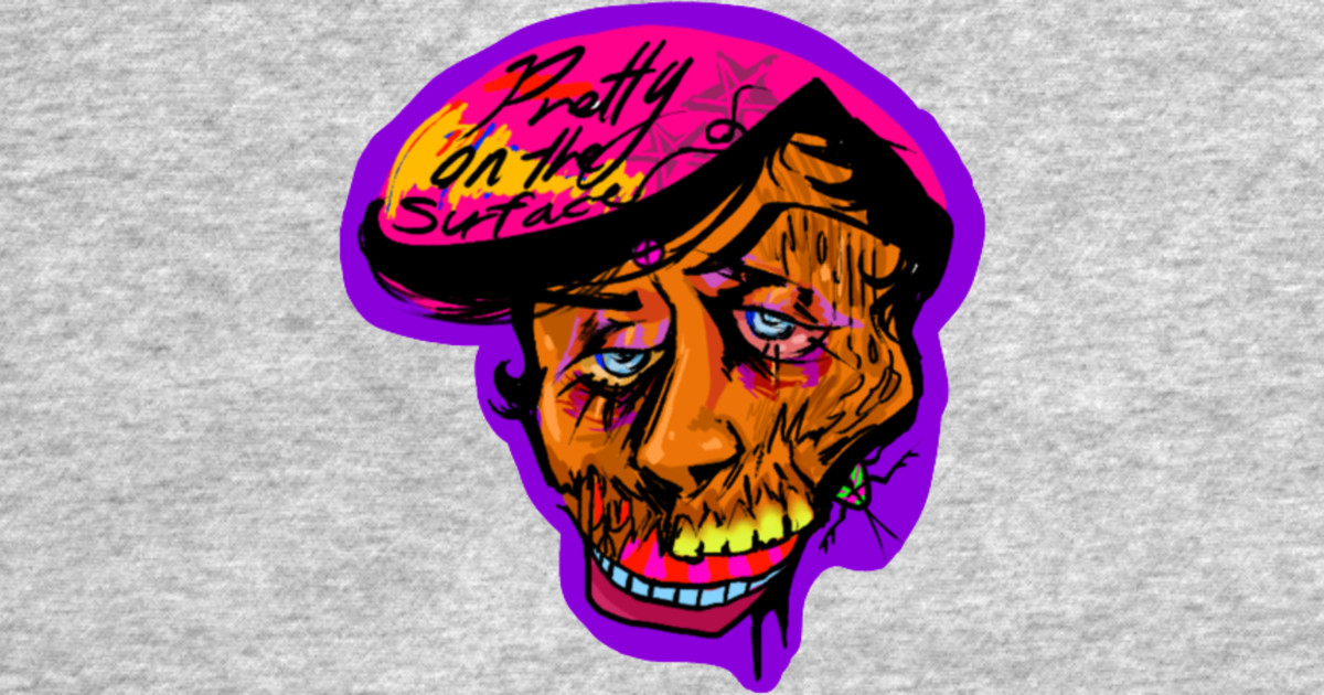 Pretty on the Surface - Jjba - Baseball T-Shirt | TeePublic