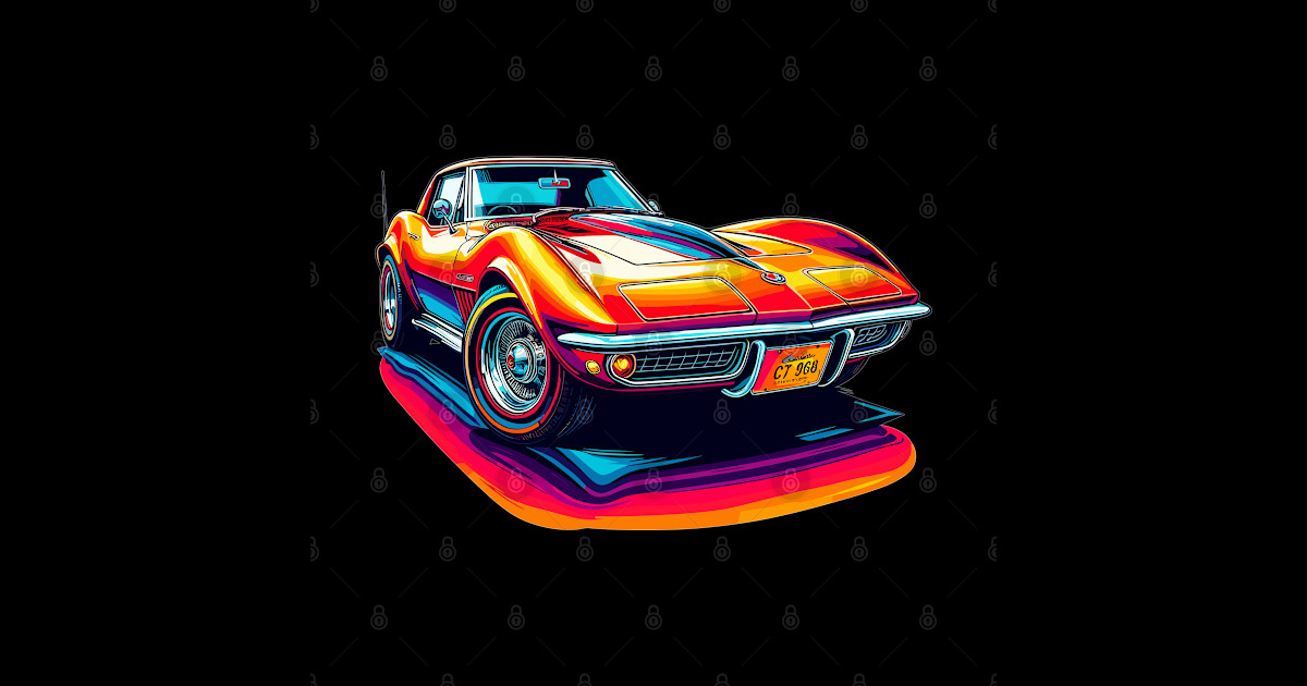 Corvette C3 - Corvette - Sticker | TeePublic