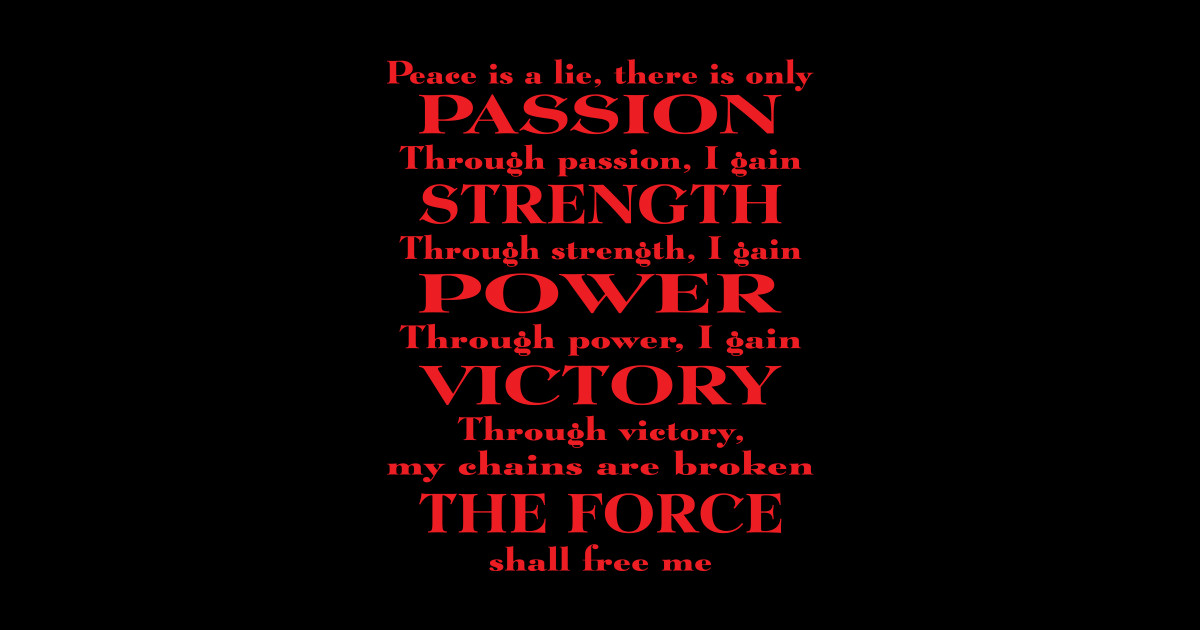 Sith Code - Sith Code - Posters and Art Prints | TeePublic