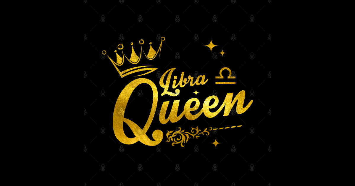 Libra queen - Libra Queen - Sticker | TeePublic