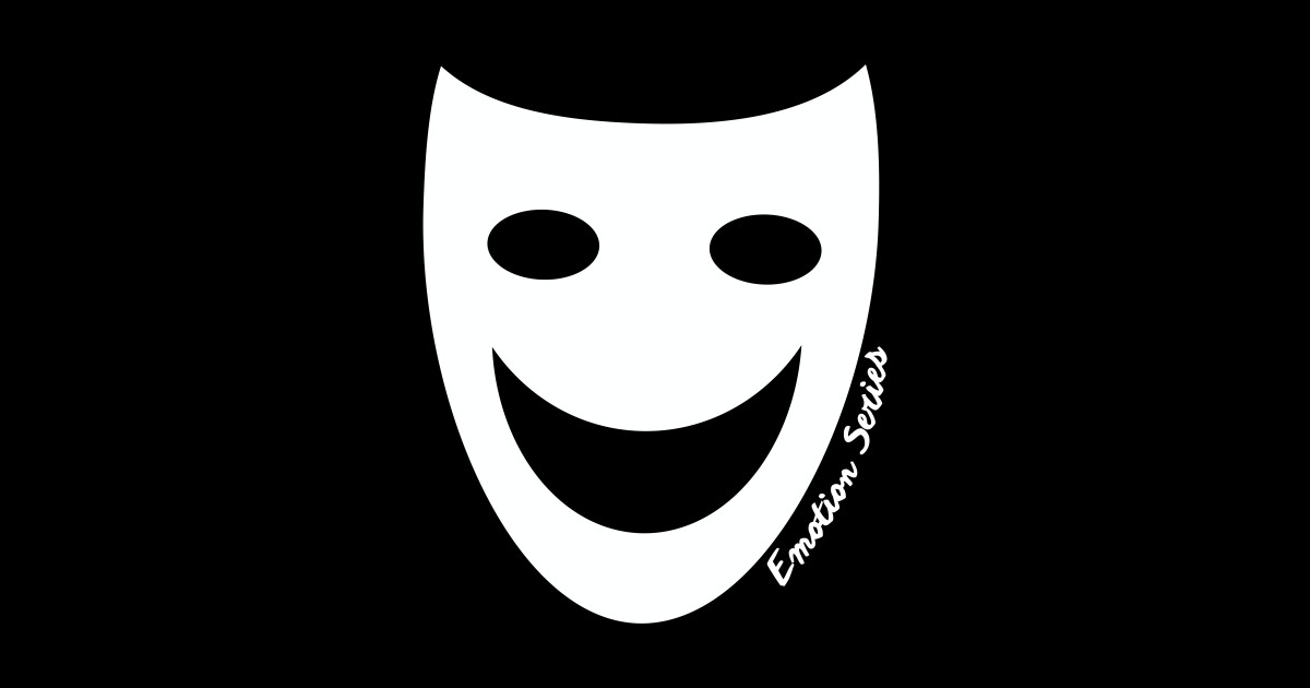 Happiness Joy Jolly Emotion Character Mask Gift - Happiness - Posters ...