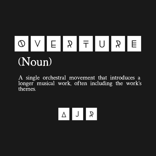 Overture Definition - Ajr - Tank Top | TeePublic