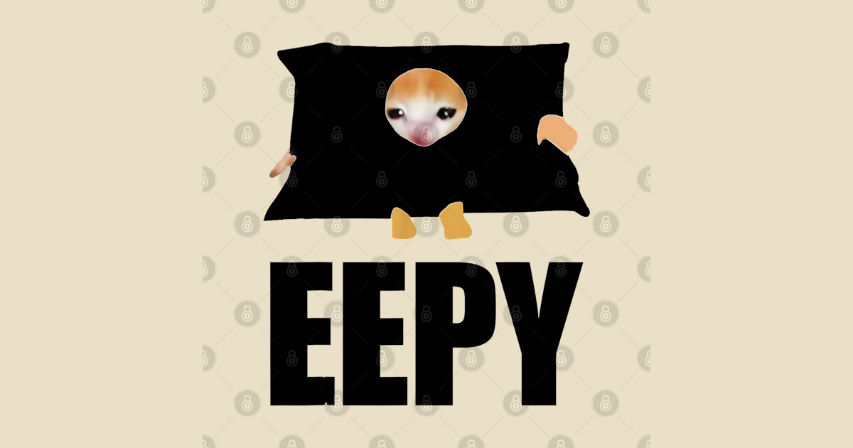 Eepy Funny Cat Meme Eepy Cat Saying - Memes - T-Shirt | TeePublic