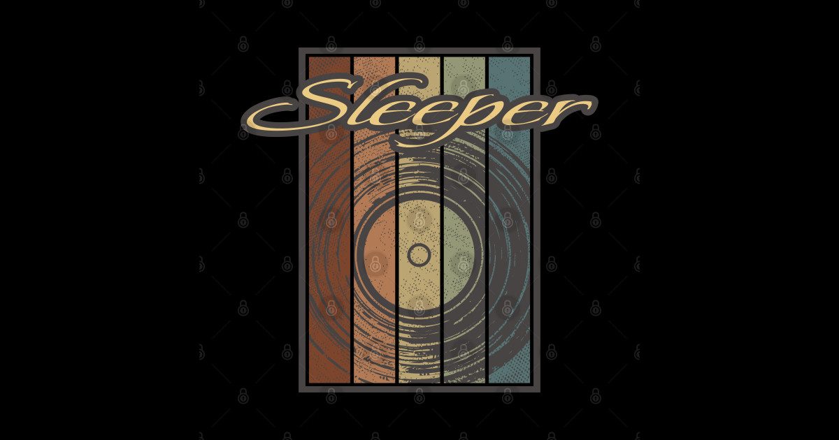 Sleeper Vynil Silhouette - Musician - Sticker | TeePublic