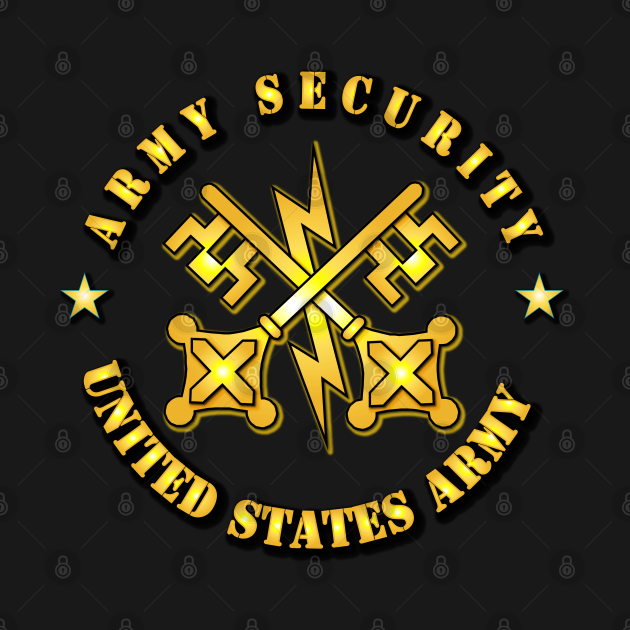 Army Security - US Army - Army Security Us Army - T-Shirt | TeePublic