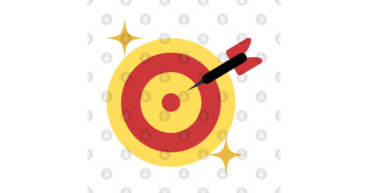 red yellow target archery design - Red Yellow Target Design - T-Shirt ...