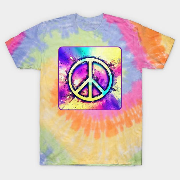 Pastel Peace - Peace - T-Shirt | TeePublic