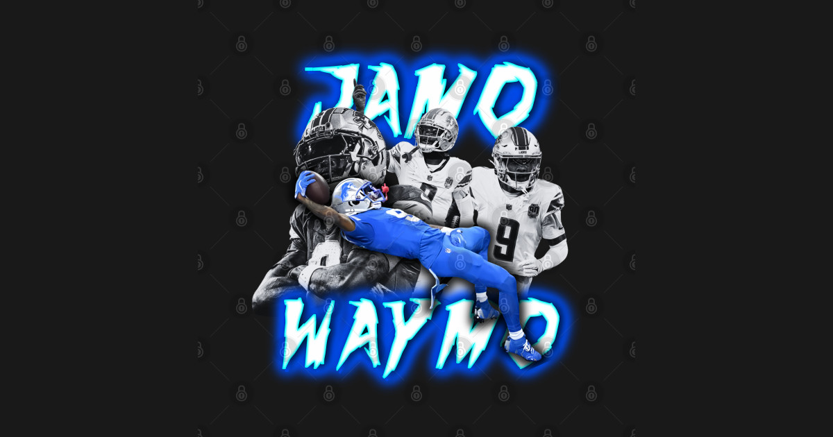 Detroit Lions Jameson Williams Jamo Waymo - Detroit Lions - T-Shirt ...
