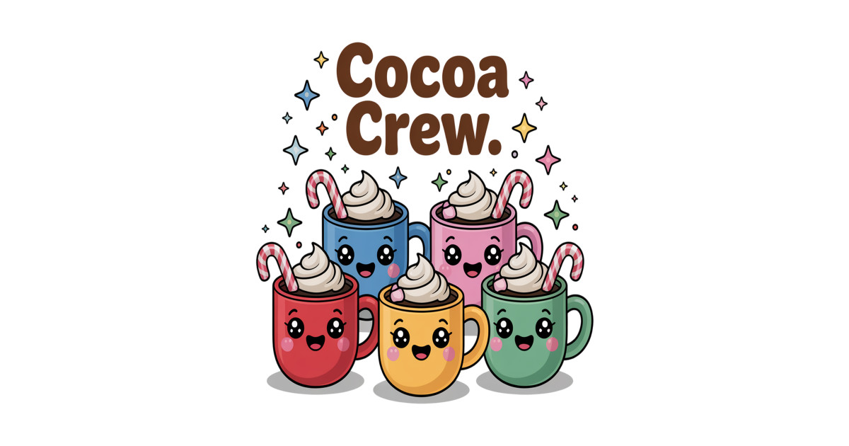 Hot Chocolate Matching Cocoa Crew Christmas - Hot Chocolate Matching ...