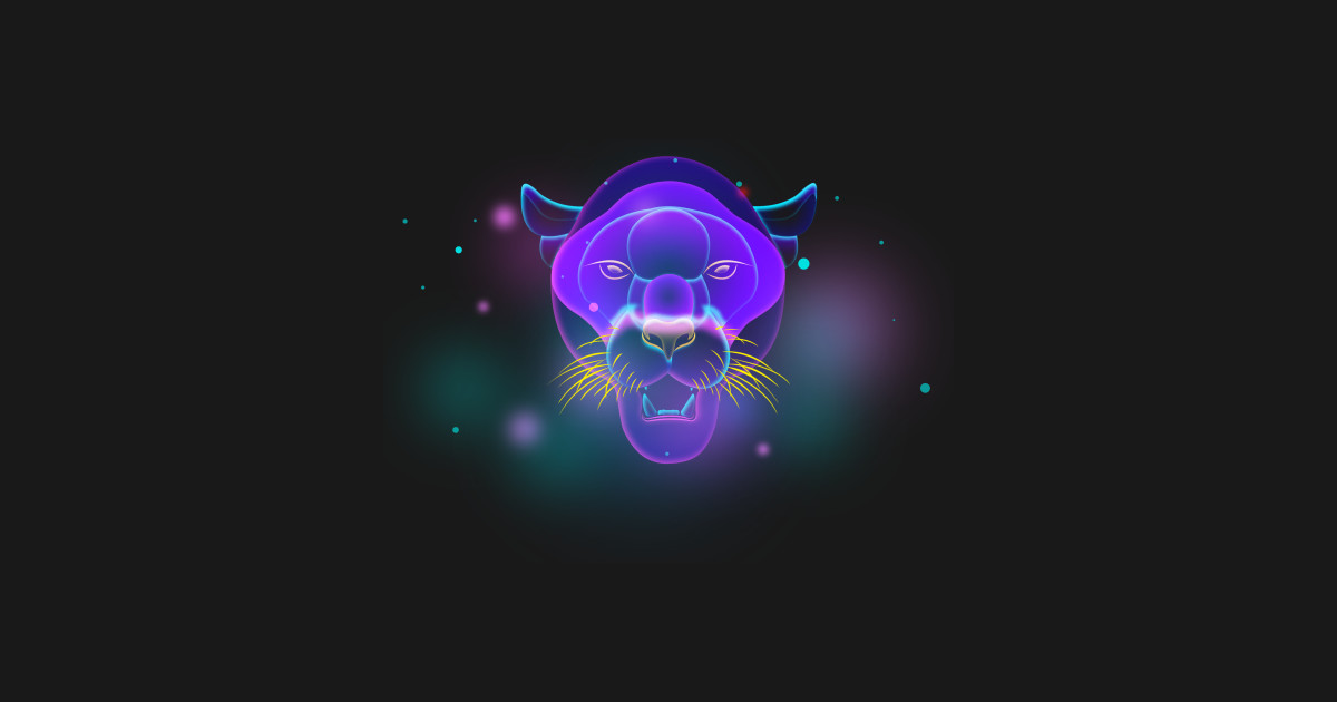 Creative light effect tiger head - Creative Light Effect Tiger Head - T ...