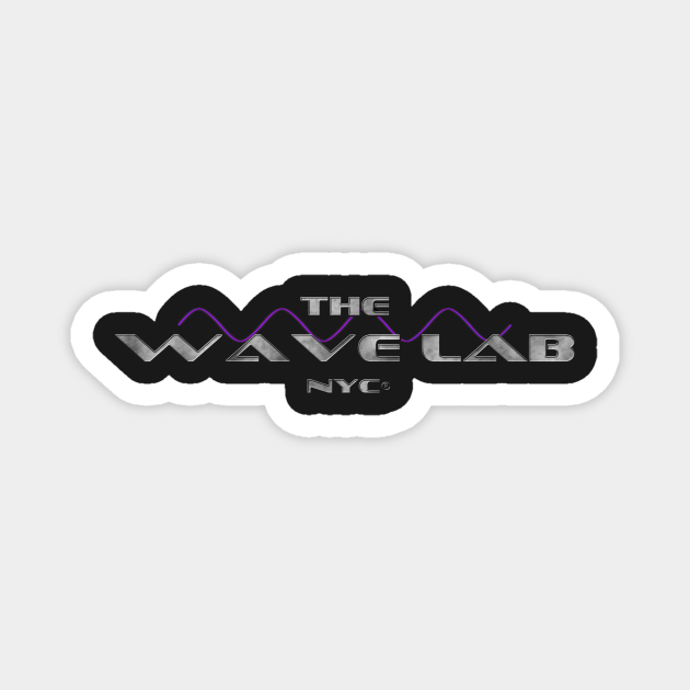 The Wave Lab, NYC - Official Logo - Recording Studio - Magnet | TeePublic
