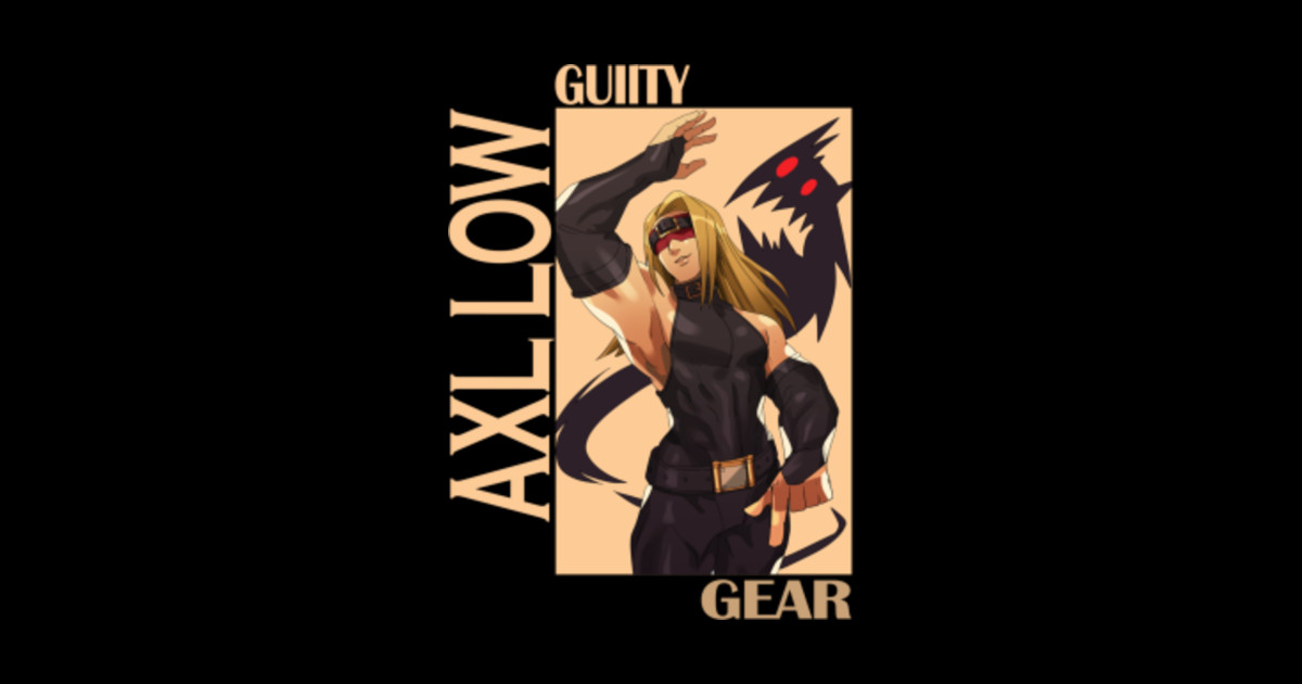 Guilty Gear Axl Low - Guilty Gear Axl Low - Sticker | TeePublic