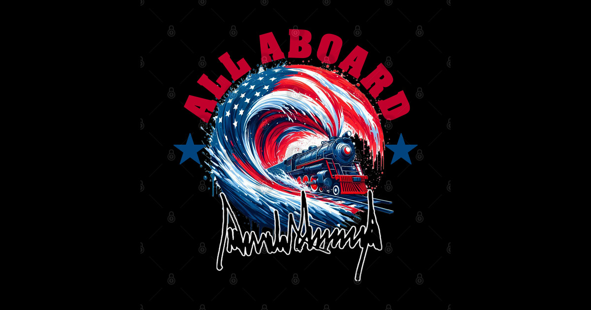 Trump Train - Trump Train - Sticker | TeePublic