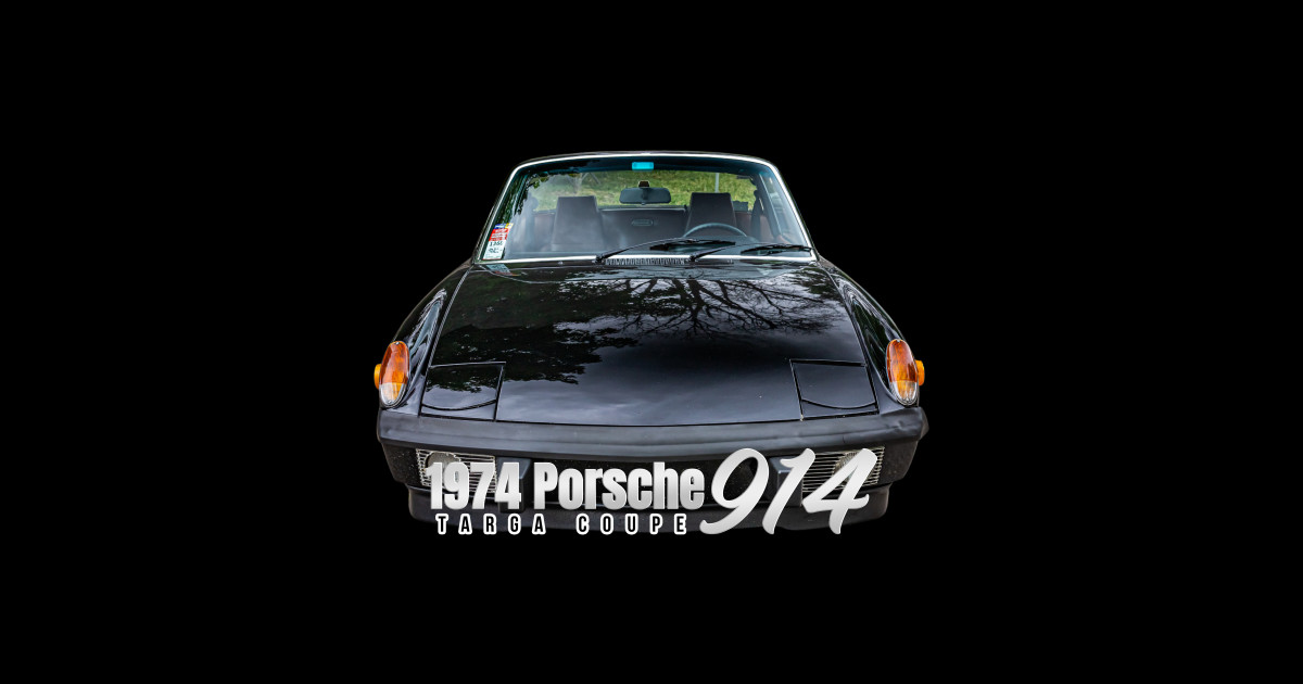 1974 Porsche 914 Targa Coupe - 1974 Porsche 914 Targa Coupe - Sticker ...