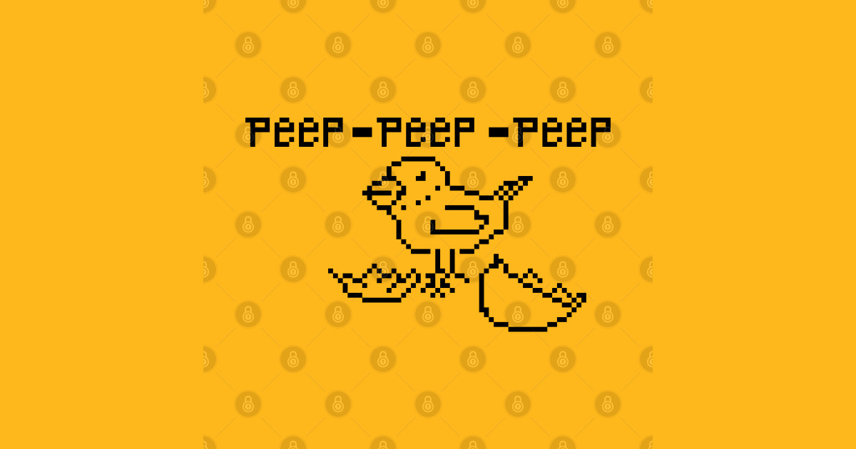 Peep-Peep-Peep - Chicken - T-Shirt | TeePublic