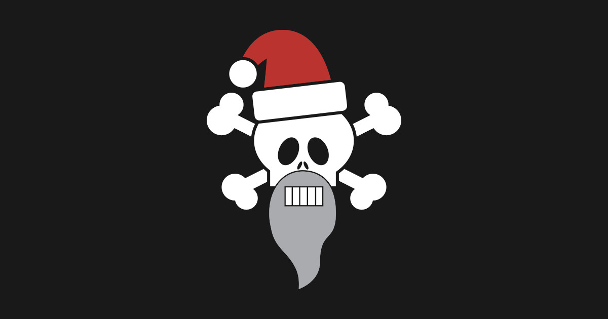 Pirate Santa - Santa - T-Shirt | TeePublic