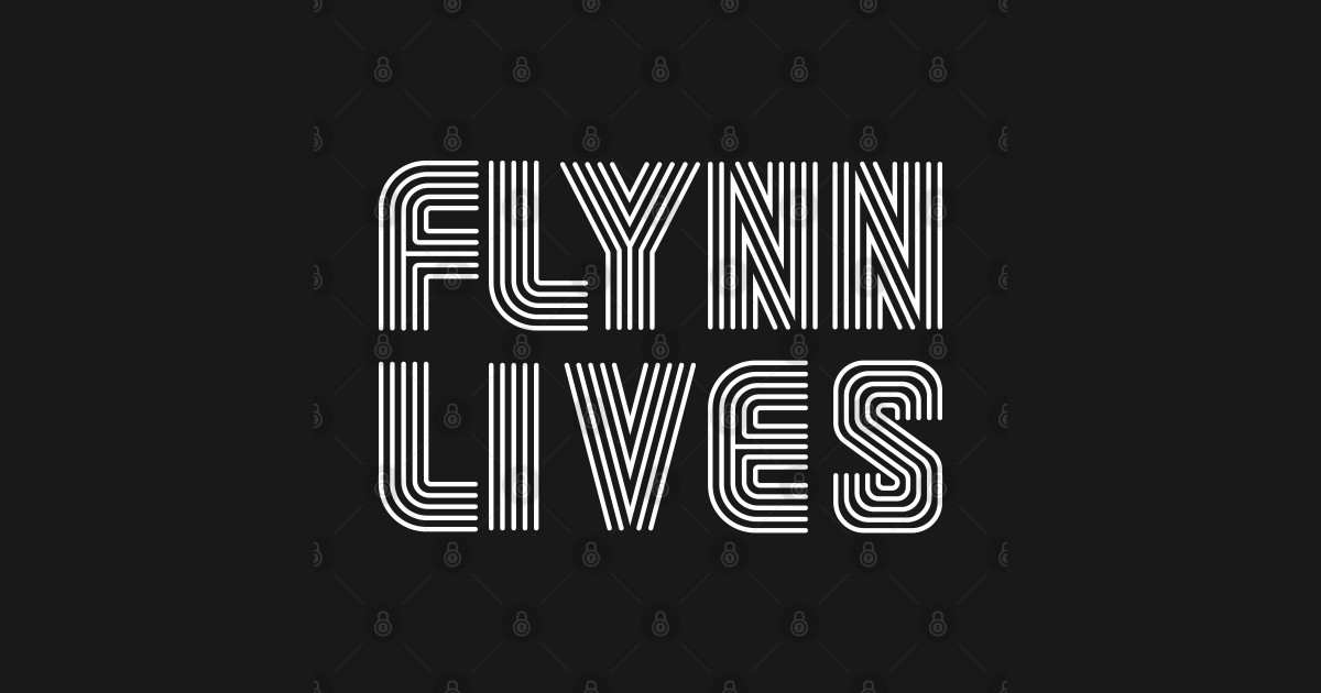 Flynn Lives - Retro Tron Legacy - Flynn Lives - T-Shirt | TeePublic