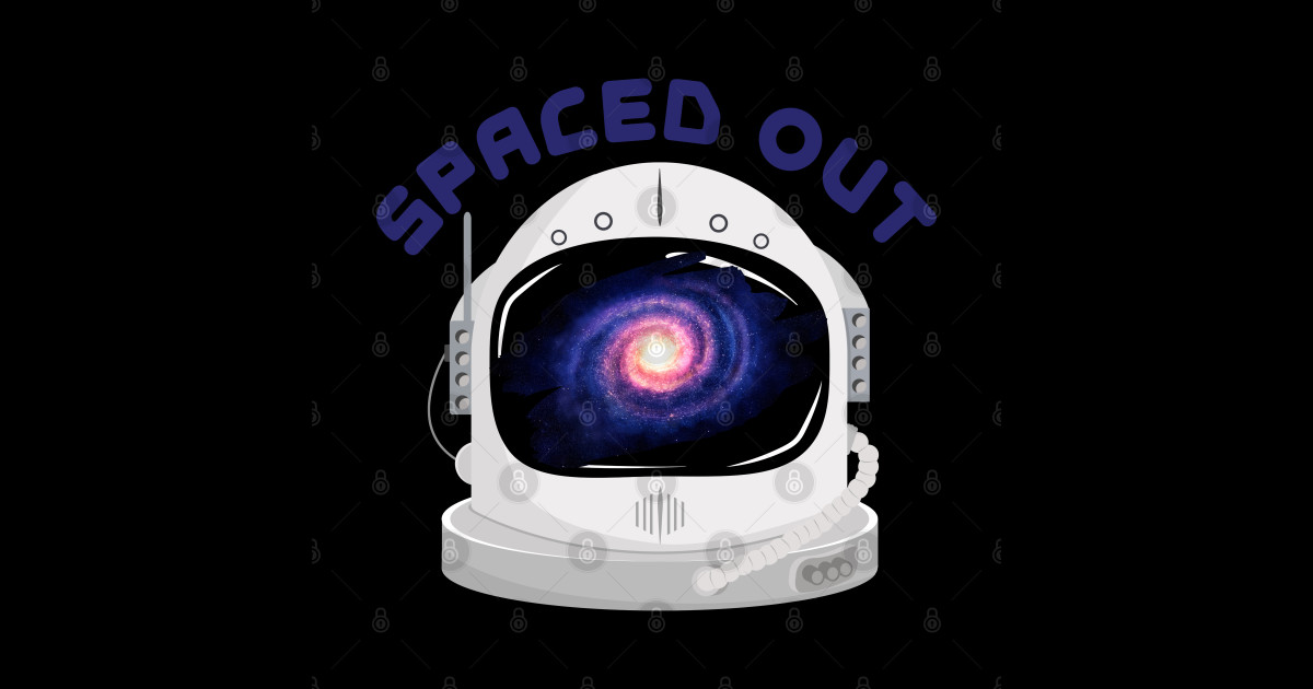 Spaced Out - Space - Sticker | TeePublic