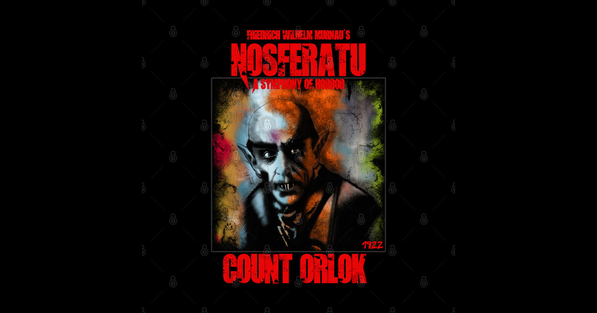Halloween Horror Collection: 4 'Count Orlok' - Horrormovies - Sticker ...
