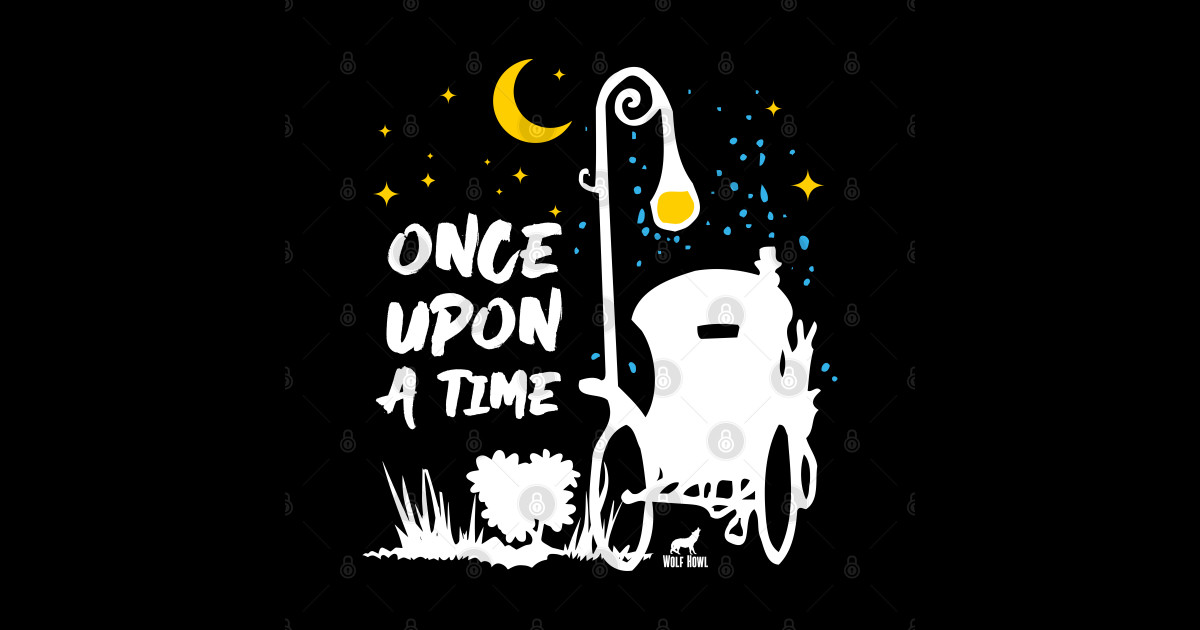 Once Upon A Time, Night Scene - Once Upon A Time - Sticker | TeePublic