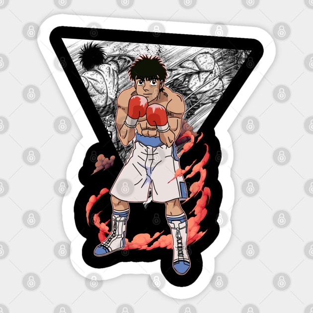 hajime no ippo - Hajime No Ippo - Sticker | TeePublic