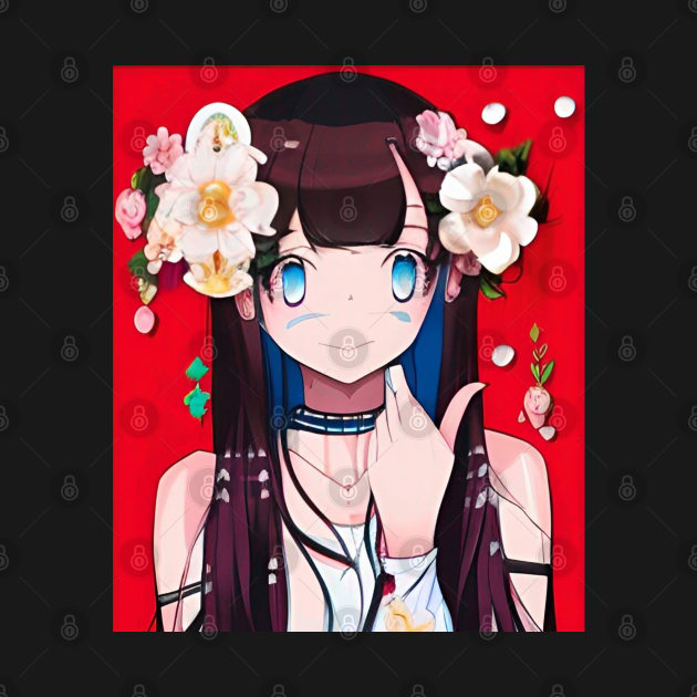 Anime Girl Waifu Japanese Aesthetic Kawaii Otaku Anime Girl Otaku T Shirt Teepublic