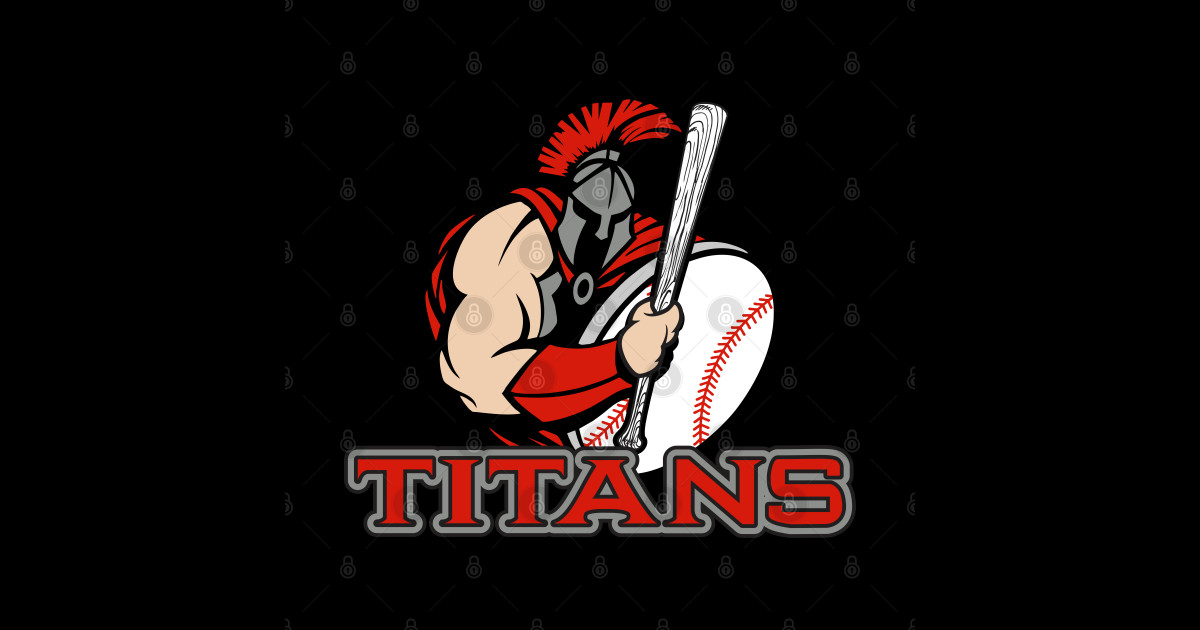 Titans Baseball Logo - Titans Baseball - Magnet | TeePublic