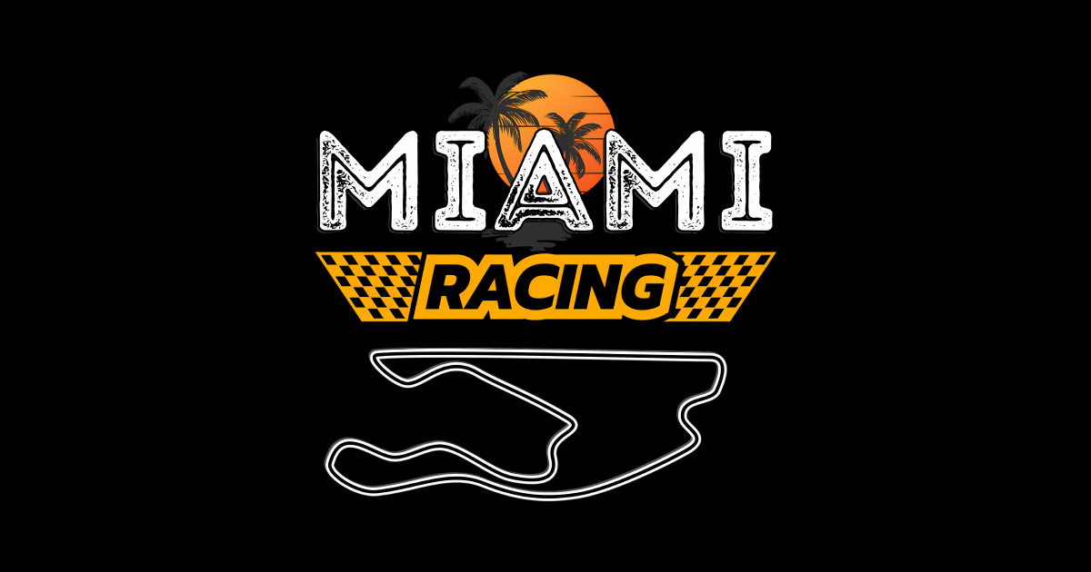 Formula Racing Open Wheel Car Miami Circuit - Formula Racing - Posters ...