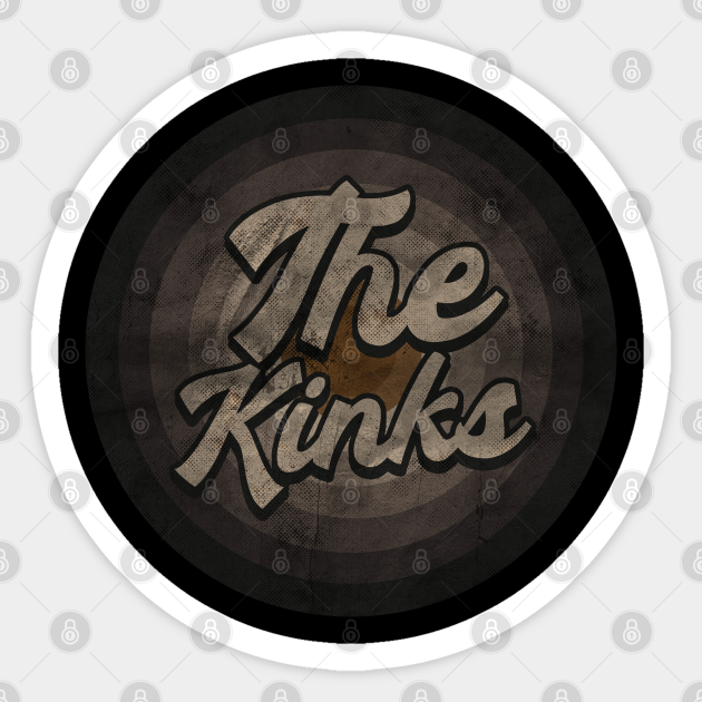 RETRO BLACK WHITE - The Kinks - Retro Black White - Sticker | TeePublic