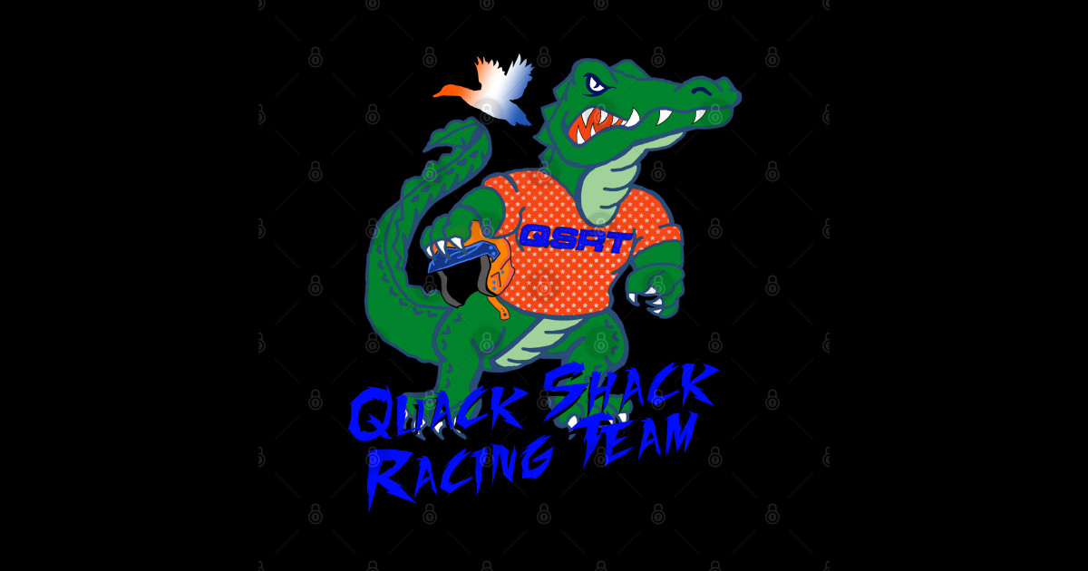 Quack Shack Racing Team - Quack - Sticker | TeePublic