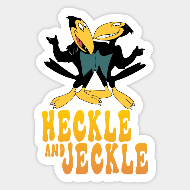 Heckle and Jeckle - Old Cartoon - Saturday Morning Cartoons - Sticker ...