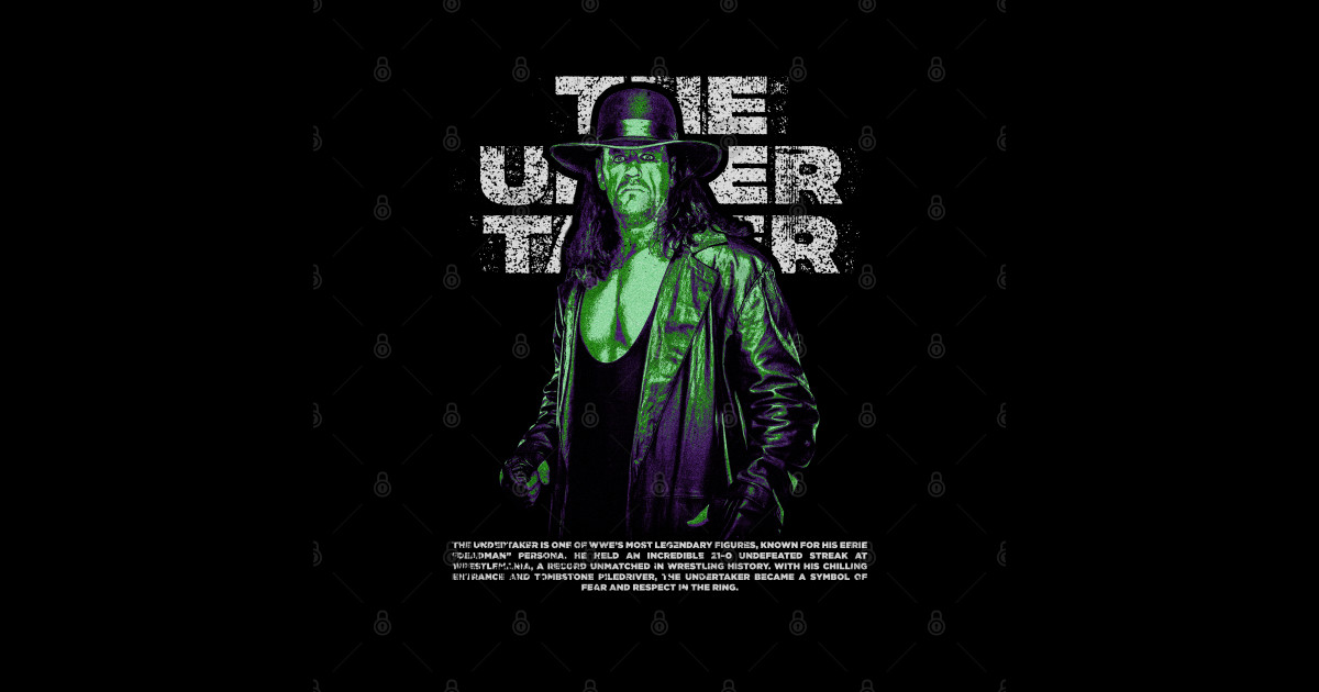 Legend Series: Rest in Retro – The Undertaker Vintage Tribute Purple ...