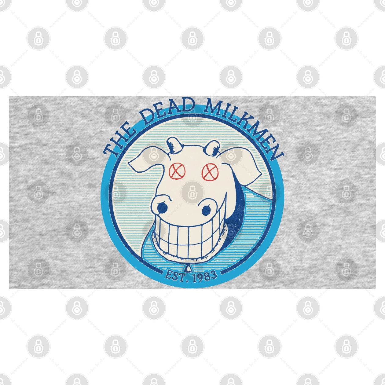 Milkmen In Blue - Dead - T-Shirt | TeePublic