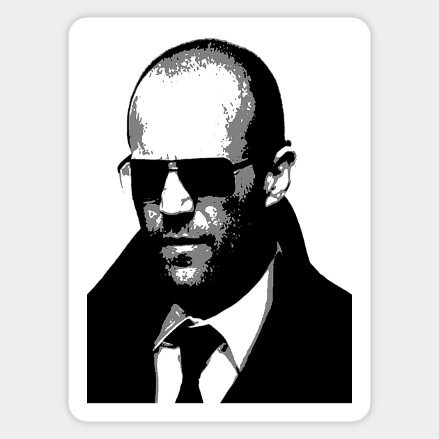 Jason Statham (pop art) - Jason Statham - Sticker | TeePublic