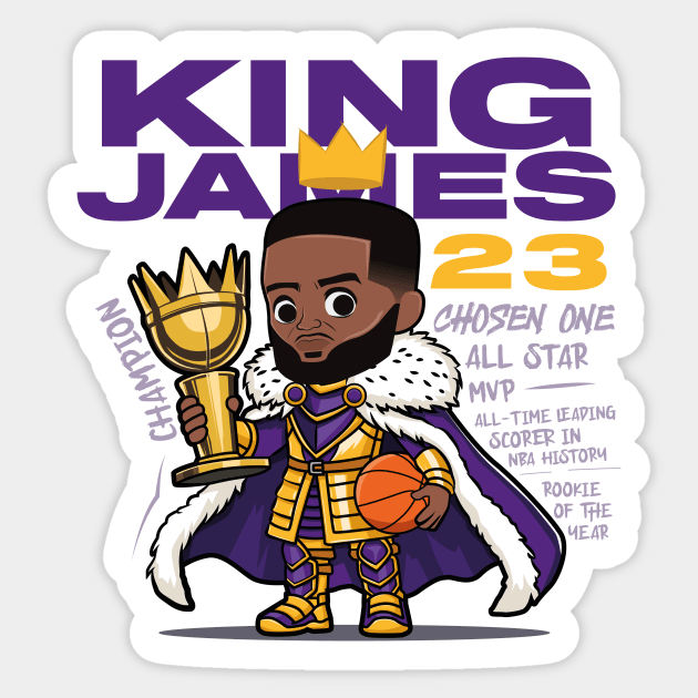 King James chibi fan art. The Chosen one, nba champion - King James ...