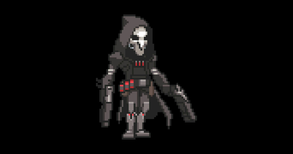 Reaper Pixel - Reaper - Sticker | TeePublic
