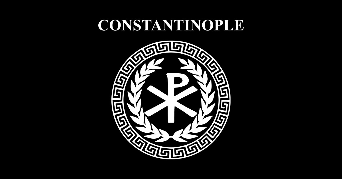 Constantinople Byzantine Empire Logo - Constantinople - Sticker | TeePublic