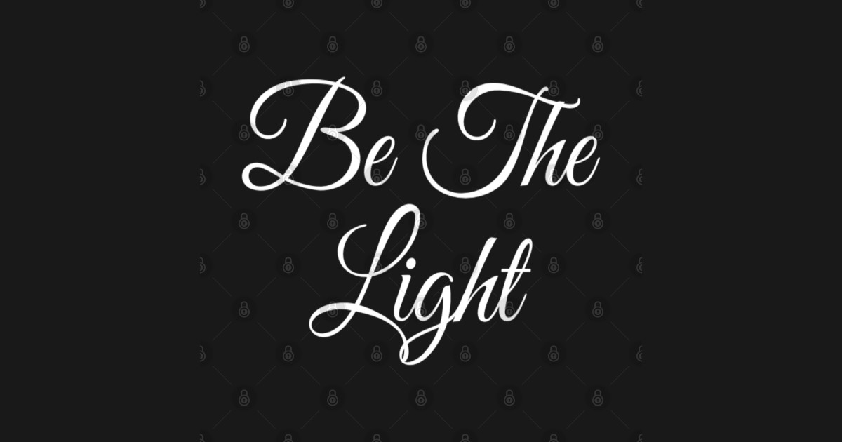 Be the Light Motivational | Christian Inspirational Gift | Bible Verse ...