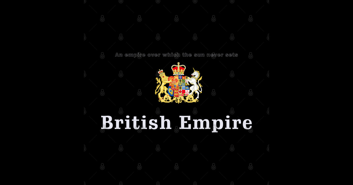 British empire - British Empire - Sticker | TeePublic
