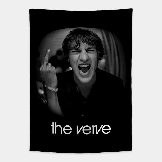 The Verve - Middle Finger - Band - Tapestry | TeePublic
