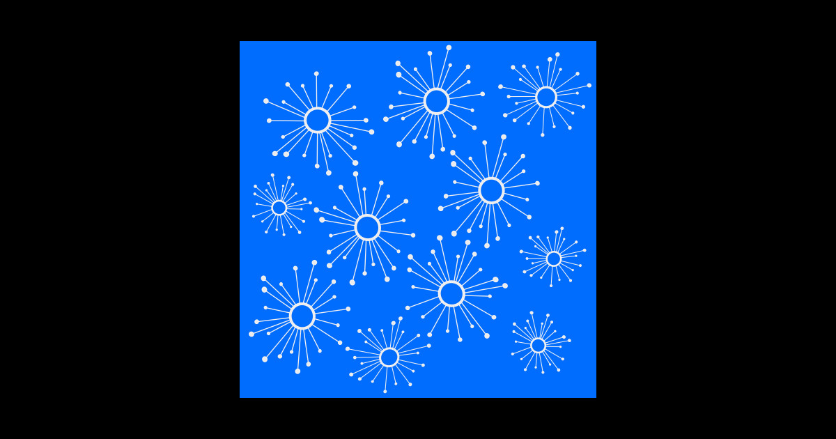 mid century modern atomic - Mcm - Sticker | TeePublic