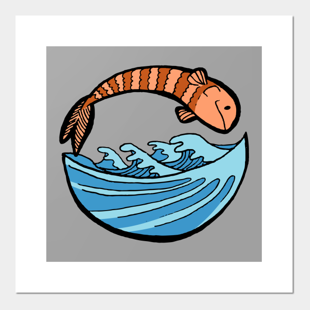 Against the Flow - Motivation - Posters and Art Prints | TeePublic