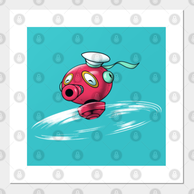 Octo Bot - Robot - Posters and Art Prints | TeePublic