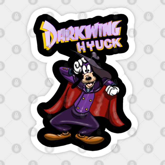 Darkwing Hyuck - Goofy - Sticker | TeePublic