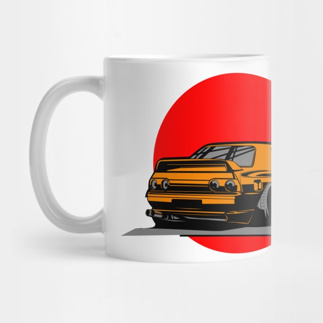 R32 skyline GTR Godzilla jdm poster - Car - Mug | TeePublic