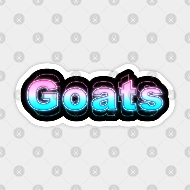 Goats - Goats - Sticker | TeePublic