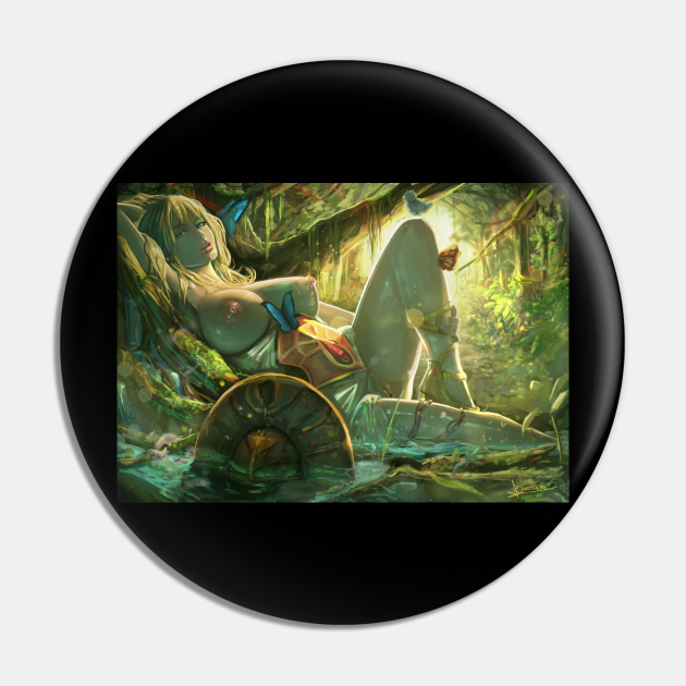 Alarielle The Radiant Nsfw Warhammer 40k Pin Teepublic
