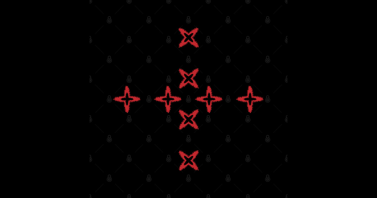 Cross + Plus design - Cross Design - Sticker | TeePublic